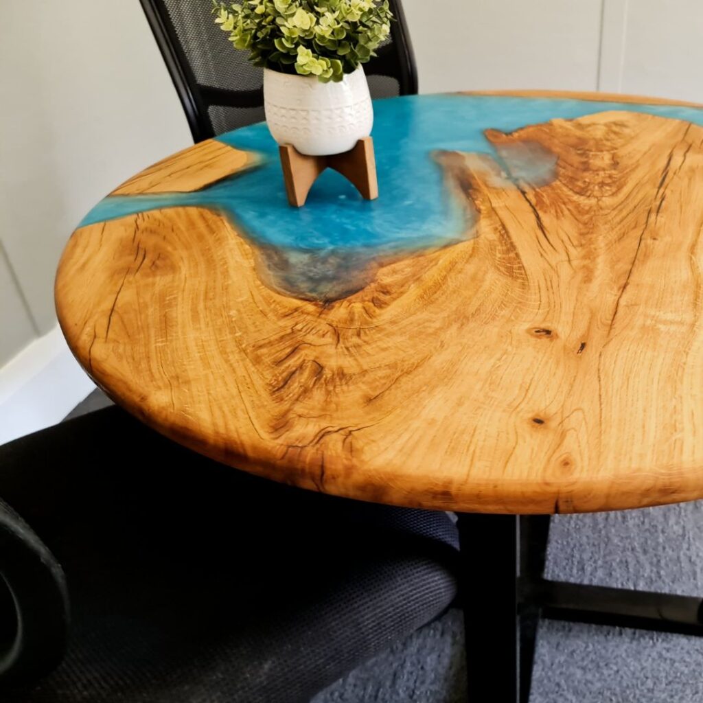 Round Meeting Table - JEB Woodworking